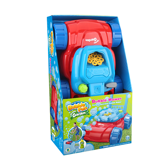 Battery Operated Bubble Mower With 4oz Bubble Solution | Bubble Guns ...