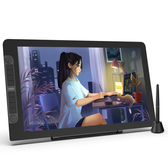 Best Graphic Design Display VK2200PRO with Pen for Digital Art ...