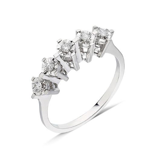 Big Effect Diamond 5 Stone Ring | Jewellery & Watch