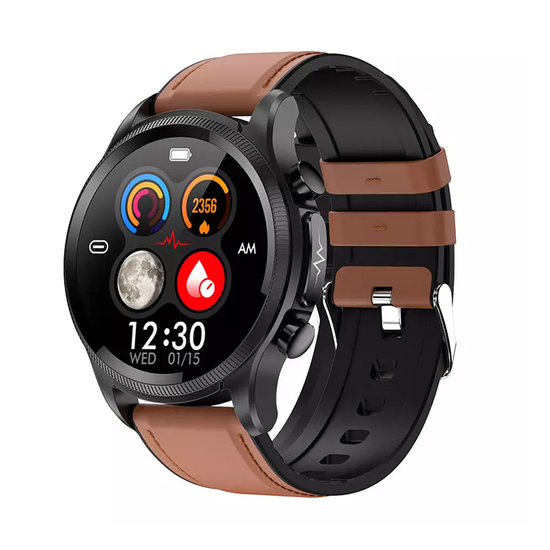 BlueNEXT 2022 New E400 Smartwatch ECG+PPG Non-invasive Blood glucose ...