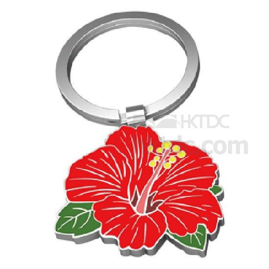 Botanical Keychains Red Hibiscus | Gifts, Toys & Sports Supplies