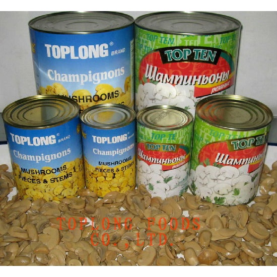 Canned Mushroom PNS | Food & Beverage