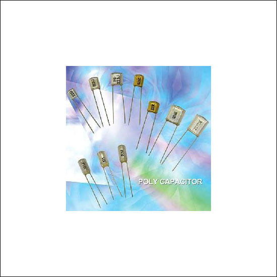 Capacitor / Poly Capacitor (Color: Clear White And Clear Yellow ...