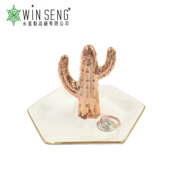 Ceramic Decorative Ring Display Holder | Jewellery & Watch