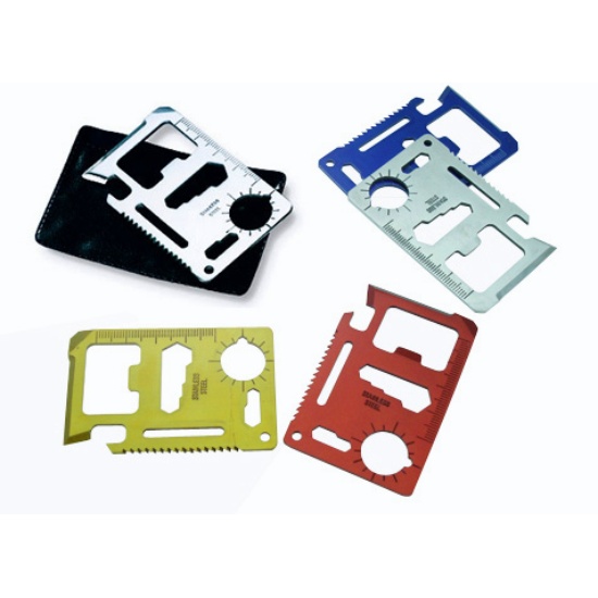 Credit Card Size Survival Multi-Tool | Camping & Picnic | Sports Supplies