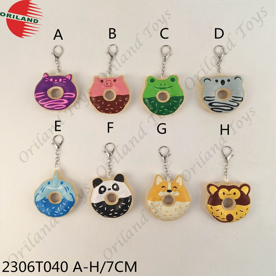 Custom plush bear animal key chain small kawaii plush keychains | Plush ...