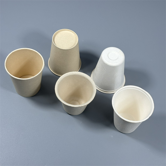 Customized Hot Drinks Paper Food Grade Paper Cup Box With Lids Take Out ...