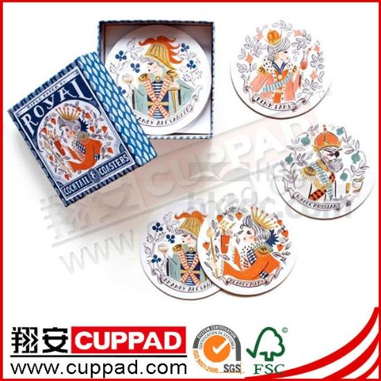 Customized Paper Coasters, Promotional Absorbent Paper Coaster | Gifts ...