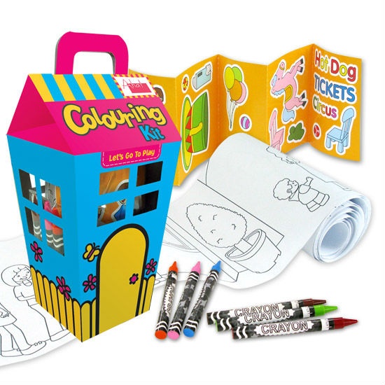 DIY Coloring Kit with Crayon - Let's Go To Play | Gifts, Toys & Sports ...