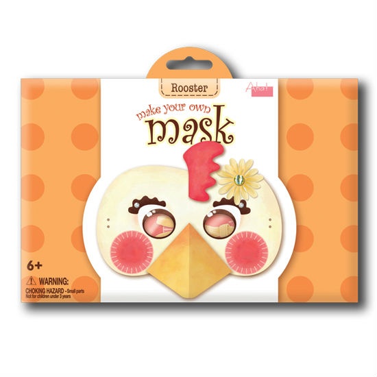 DIY Craft Paper Mask - Rooster | Gifts, Toys & Sports Supplies