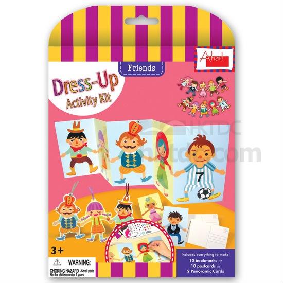 DIY Dress Up Activity Sticker Kit - Friends | Gifts, Toys & Sports Supplies
