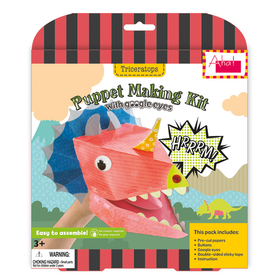 DIY Paper Puppet Making Kit | STEM, STEAM & STREAM Toys | Educational Toys