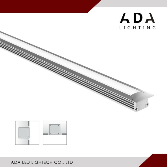 Ddecorative Anodized Aluminium Frame Led Aluminum Recessed Extrusion ...