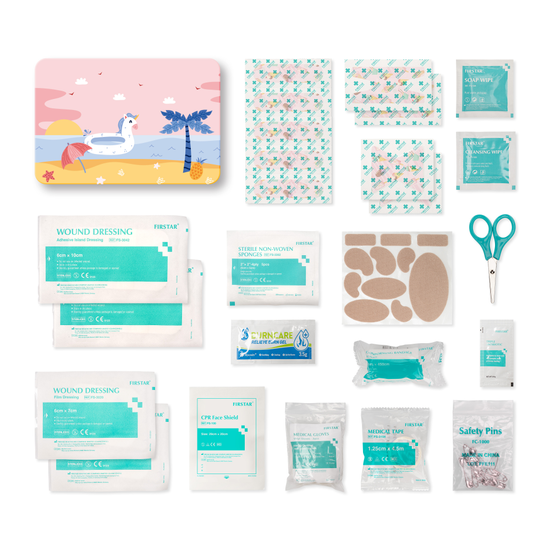Deluxe Tin First Aid Kit | Medical Consumable | Health Care & Medical ...