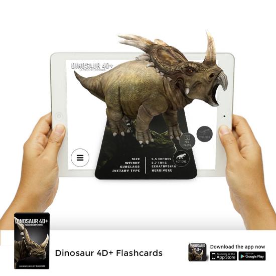 Dinosaur 4D+ Flashcards | Computers & Peripherals | Consumer Electronics