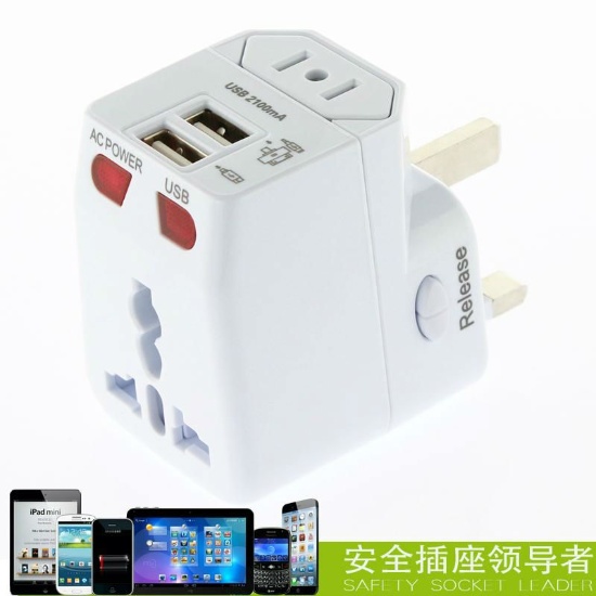Dual USB Patented Universal Adapter | Consumer Electronics | Electronics