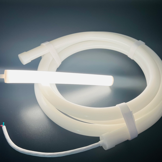 Dynamic RGB 360 Degree Round LED Neon Flex 24 Volt Pixel IP68 Tube ...