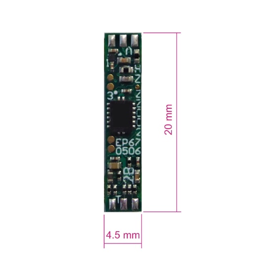 ECG (Electrocardiogram) Micro-Module for Earphones | Parts, Components ...