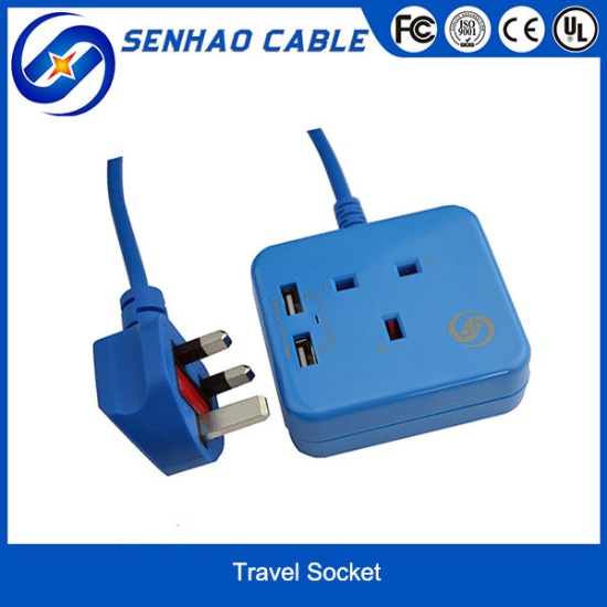 English Stangard Mini Travel Power Socket with USB | Parts, Components ...