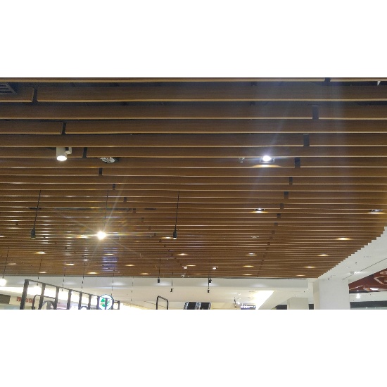 Extruded Aluminium Baffle Ceiling | Building Materials & Supplies ...