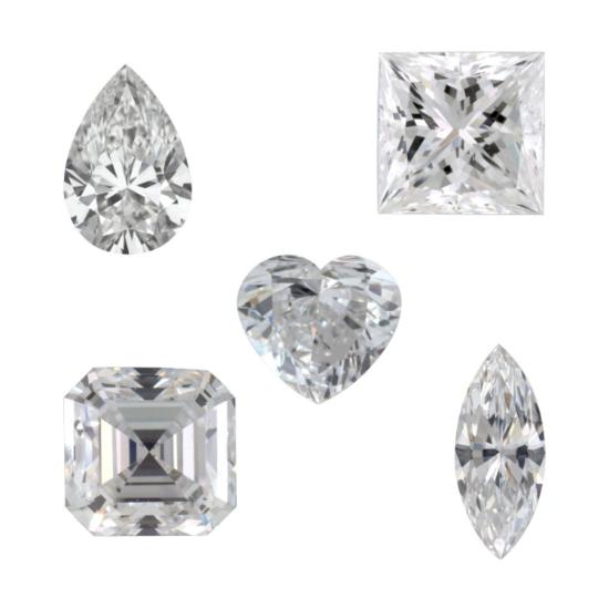 Fancy Shapes Diamonds | Jewellery & Watch