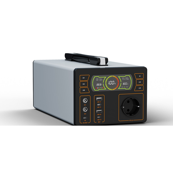 Fanless Noise Free 1000W Rechargeable Power Station Portable PD Fast ...