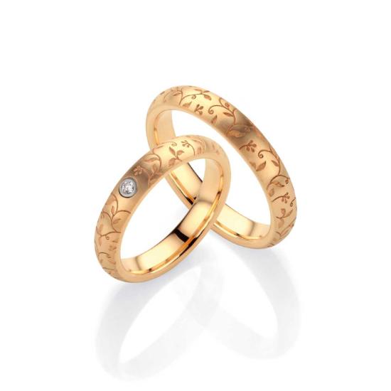 Fischer Wedding Rings - Flora Collection - Augenweide | Jewellery & Watch