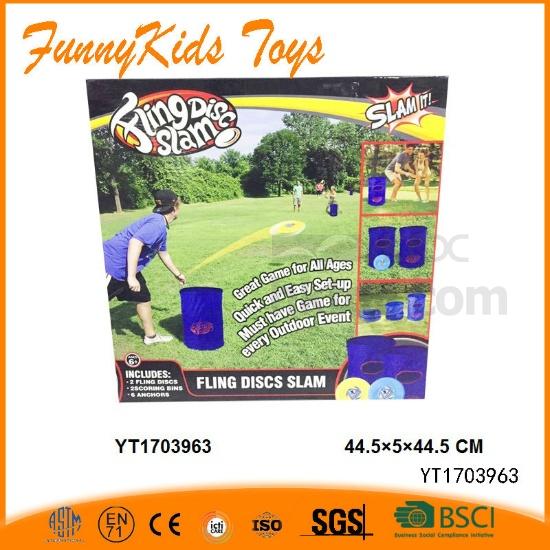 Flying Disc Slam Frisbee With Bucket | 禮品，玩具和及體育用品