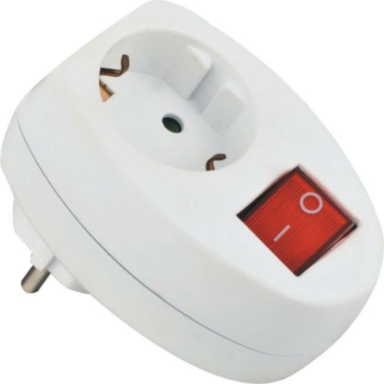 GS Tested Power Adapter with 2-Pole Switch | Parts, Components ...