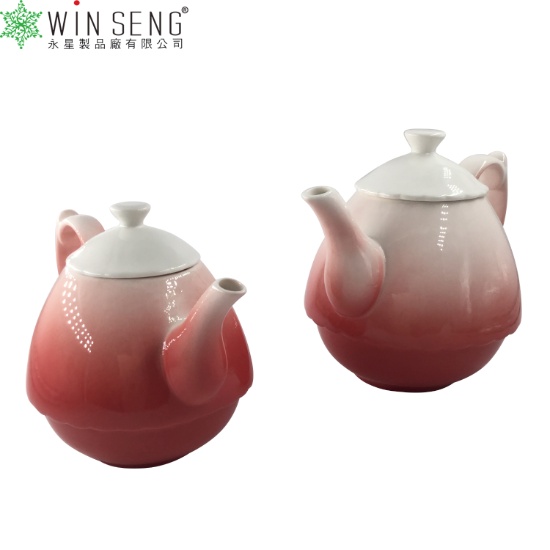 Gradient Red Ceramic Teapots with Lid | Home Products, Lights ...