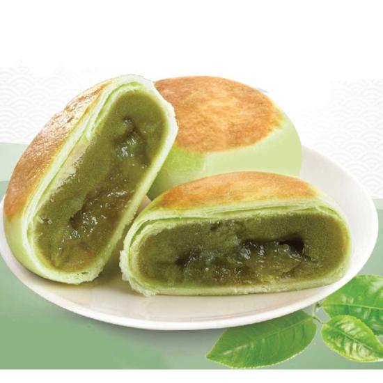 Green Tea Durian Pia Cake | Food & Beverage