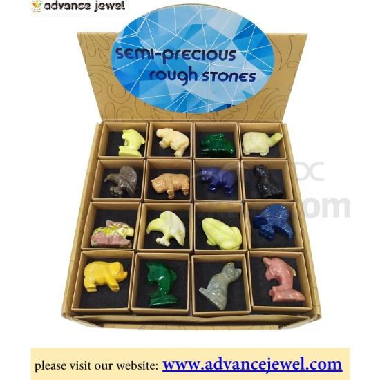 Hand Carved Gemstone Animal | Jewellery & Watch