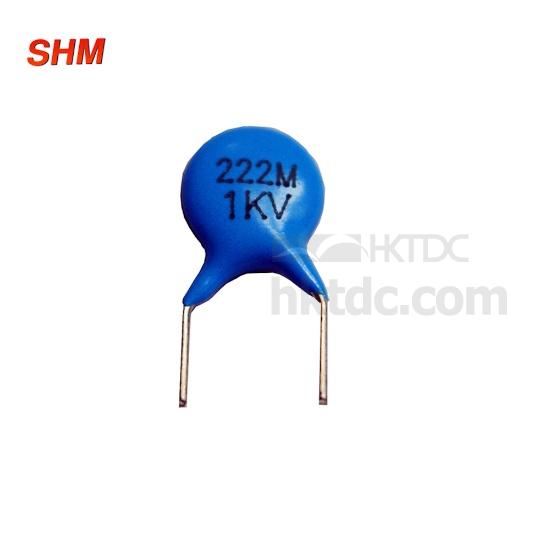 High Voltage Ceramic Disc Capacitor 222M 1KV | Parts, Components ...