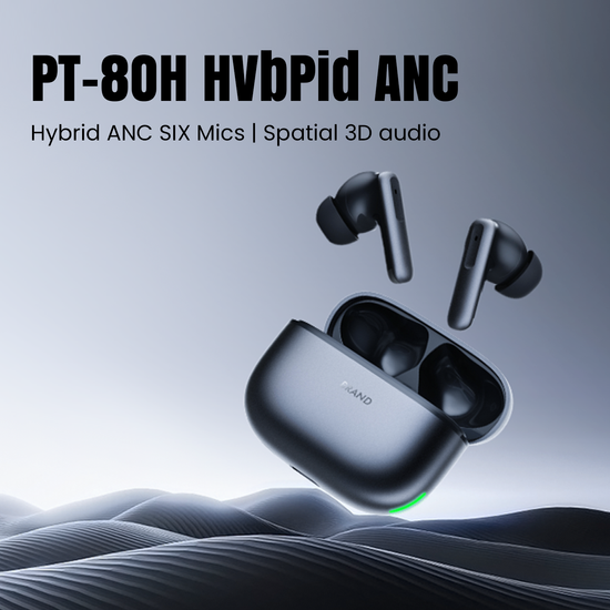 Hybrid six Microphones, with Spaital 3D Audio, Bluetooth 5.4 TWS ...