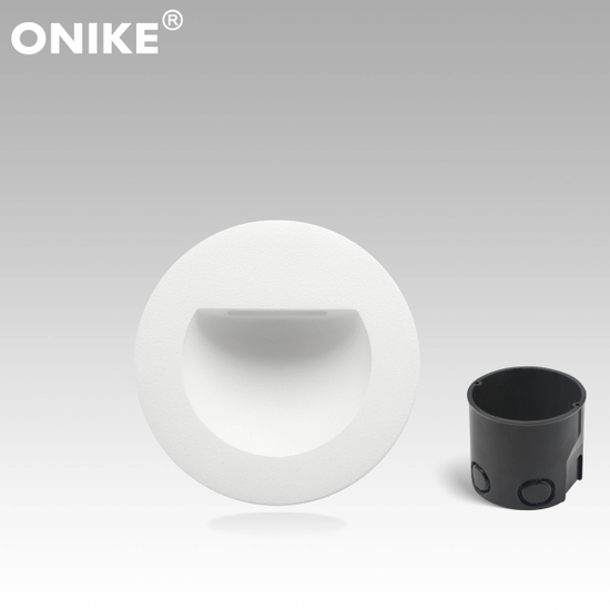 IP65 Round Recessed LED Wall Step Light | Outdoor Lighting | Lights