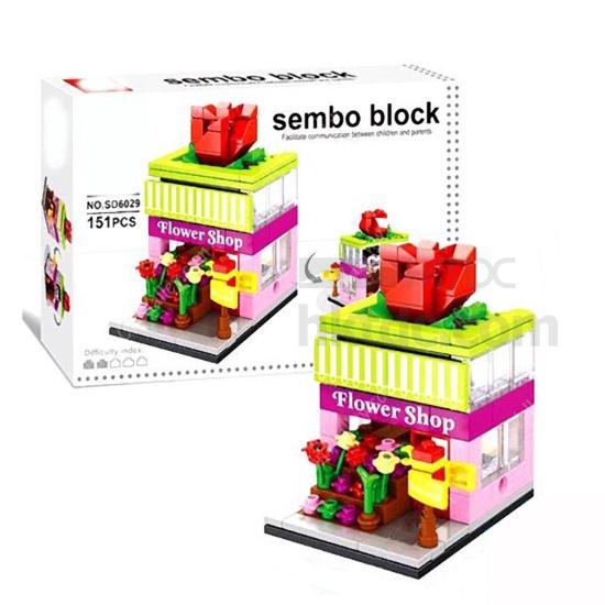 Kids Toy Figure Flower Shop Sembo Block | Gifts, Toys & Sports Supplies