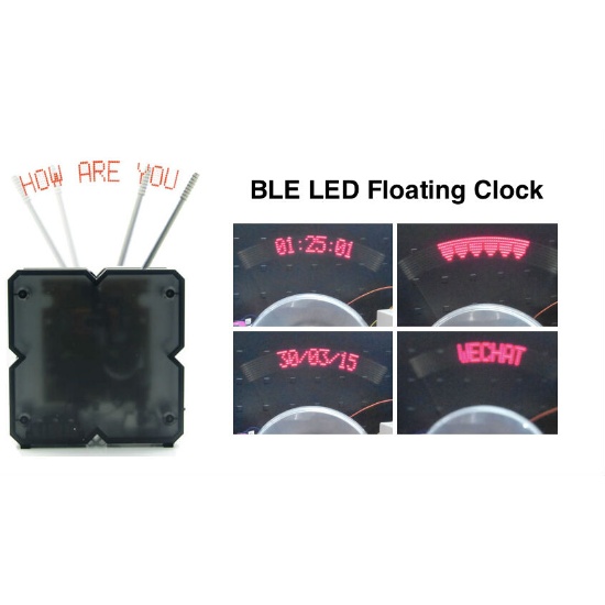 Led Floating Clock Ts Toys And Sports Supplies