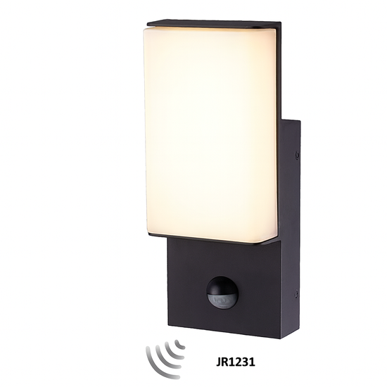LED Outdoor Sensor Wall Light (JR1231) | Outdoor Lighting | Lights