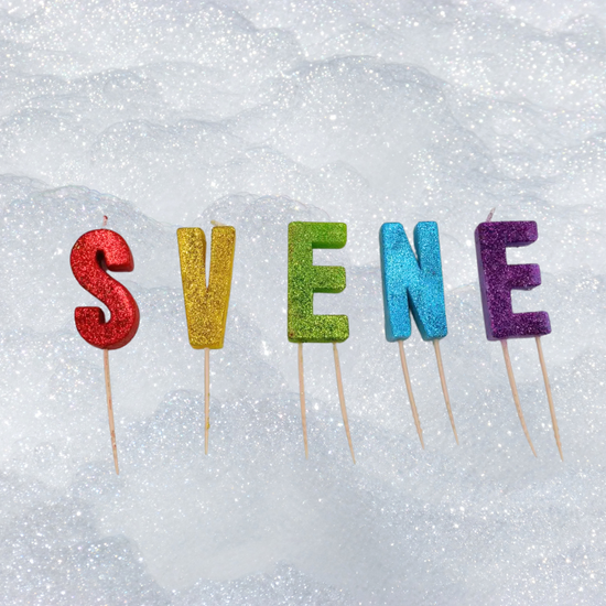 Letters Candles, Shaped Alphabet Candles, Birthday Candles, Birthday ...