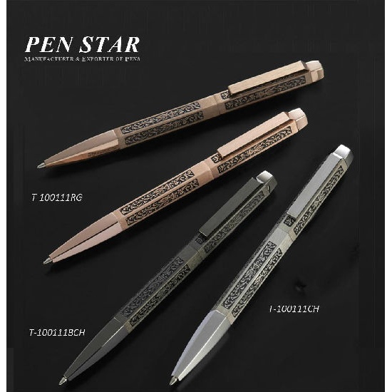 Luxury Hexagonal Metal Ball Pen | Gifts, Toys & Sports Supplies