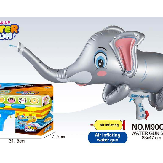 M90C-5 BALLOON INFLATABLE ELEPHANT WATER GUN | Bubble Guns & Water Guns ...