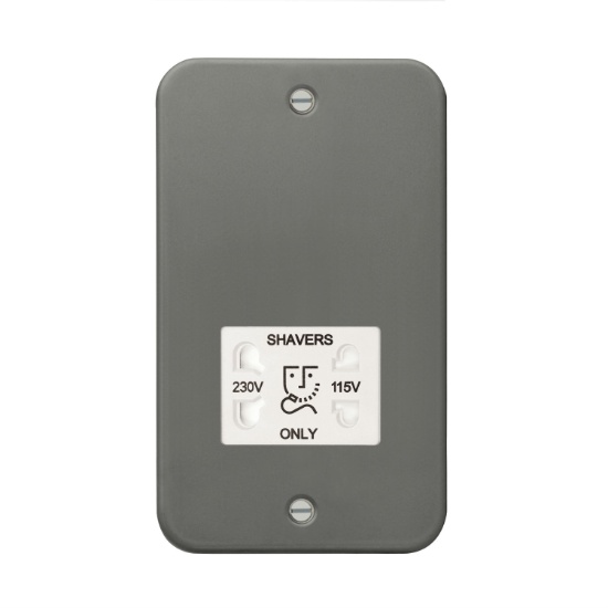 Metal Clad Range Dual Voltage Shaver Socket | Parts, Components ...