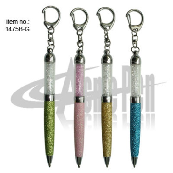 Mini Ball Pen with Crystal and Keyring | Gifts, Toys & Sports Supplies