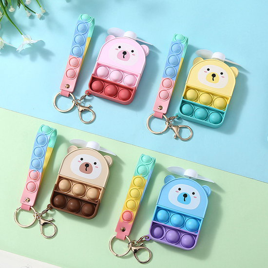Mini Push Pop Bubble Fidget Fan | Gifts / Souvenirs | Gifts, Toys ...