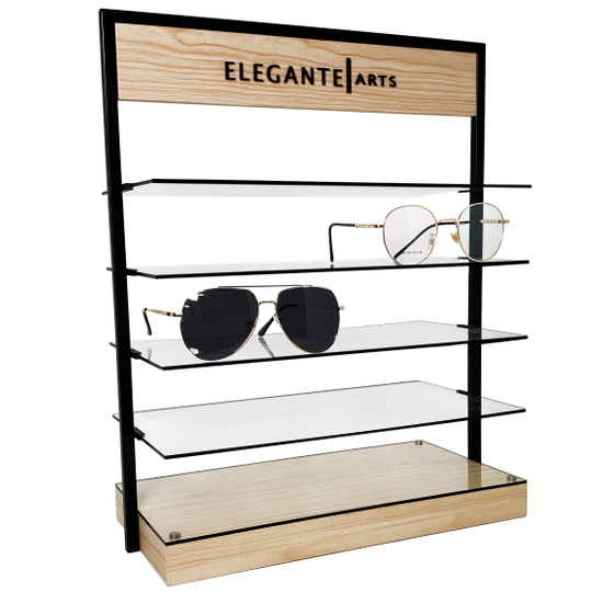 Modern Simple Eyewear Optical Sunglasses Window Display POP Stand ...