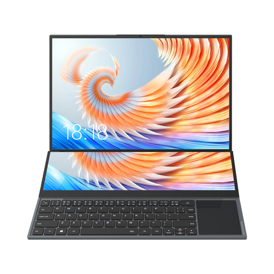 N-ONE NBook AIR 13.5" N100 DUAL SCREEN 16/512GB Window 11 Pro Laptop By ...