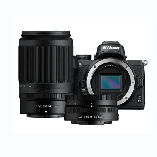 Nikon Z30 Twin Kit (Z DX 16-50mm F/3.5-6.3 VR, Z DX 50-250 F/4.5-6.3 VR ...