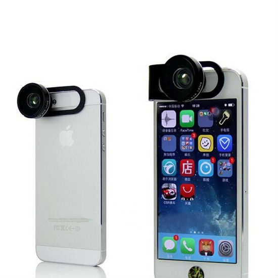 No Dark Corners 170Degree Fish Eye Lens for iPhone 6 and All Smartphone ...