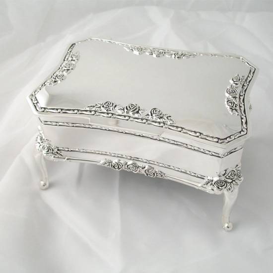 Oblong-Shape Metal Jewelry Box | Gifts, Toys & Sports Supplies