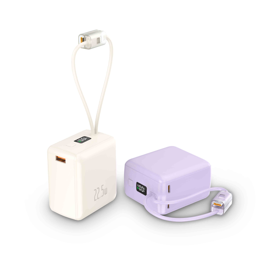 PD power bank with integrated cable 20000mAh | Mobile Phones, Tablets ...